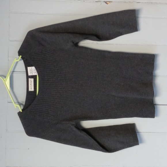 White Stag | Sweaters | White Stag Knit Vintage 8s Dark Gray 34 Sleeve ...